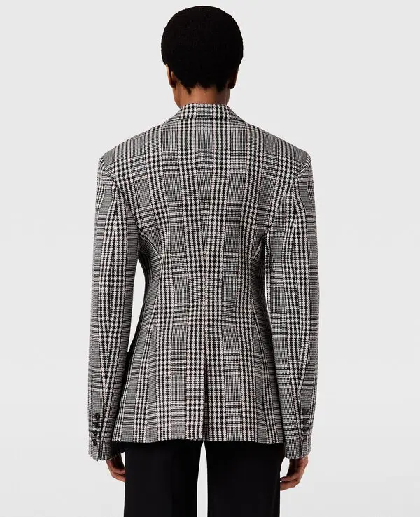 Stella McCartney Checked Wool Blazer