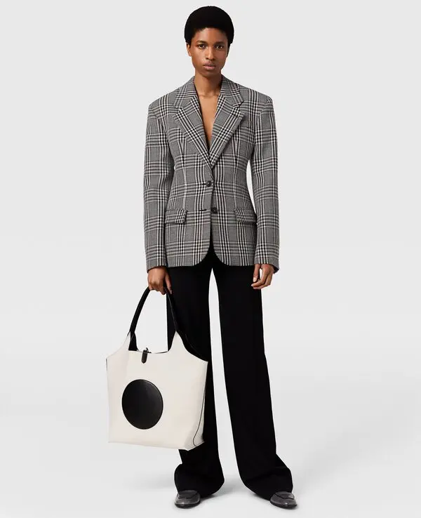 Stella McCartney Checked Wool Blazer