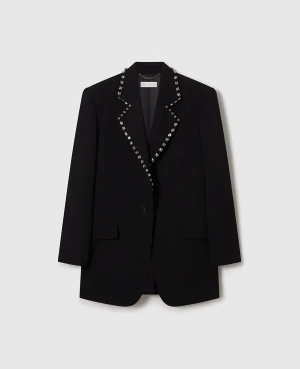 Stella McCartney Embellished Wool Blazer