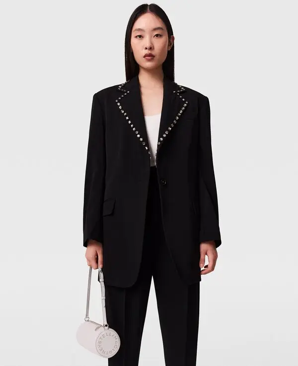 Stella McCartney Embellished Wool Blazer