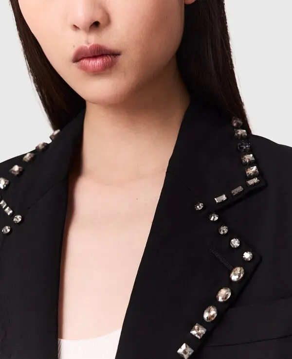 Stella McCartney Embellished Wool Blazer