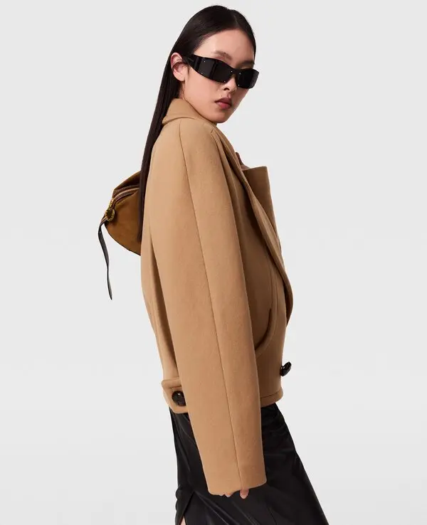 Stella McCartney Short Wool Coat