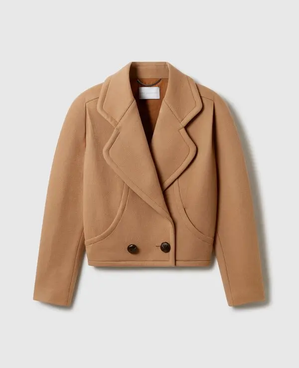 Stella McCartney Short Wool Coat
