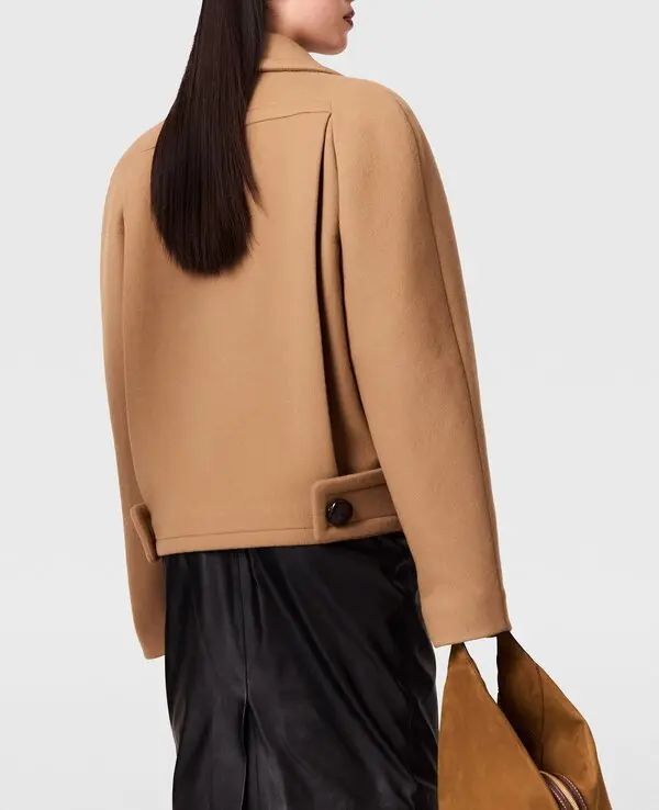 Stella McCartney Short Wool Coat