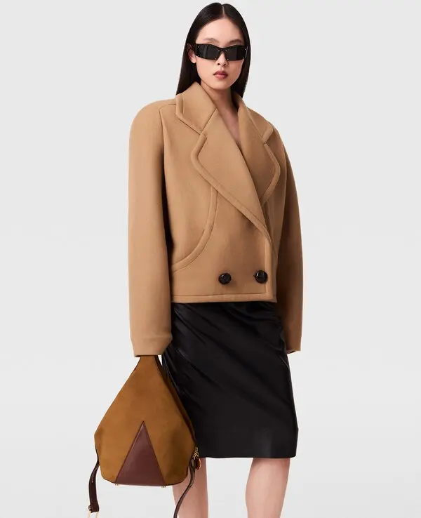 Stella McCartney Short Wool Coat