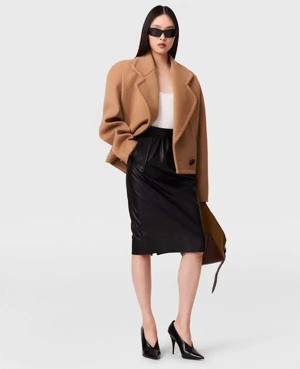 Stella McCartney Short Wool Coat