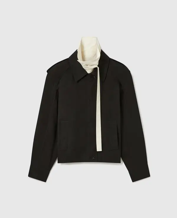 Stella McCartney Washed Cotton Double-layer Jacket