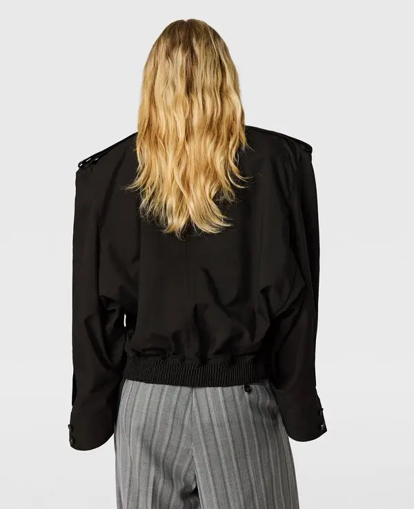Stella McCartney Washed Cotton Double-layer Jacket