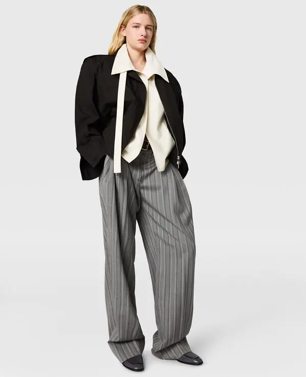 Stella McCartney Washed Cotton Double-layer Jacket