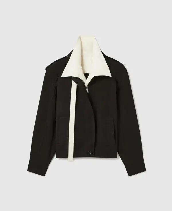 Stella McCartney Washed Cotton Double-layer Jacket