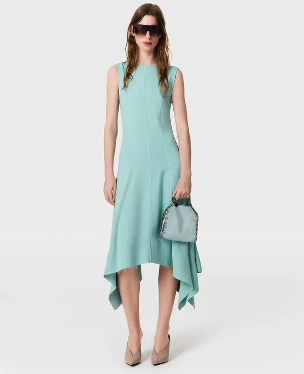 Stella McCartney Asymmetric Hem Midi Dress