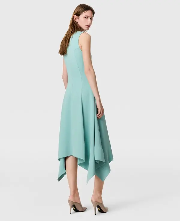 Stella McCartney Asymmetric Hem Midi Dress
