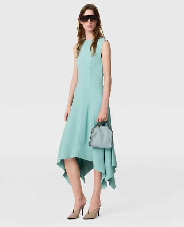 Stella McCartney Asymmetric Hem Midi Dress