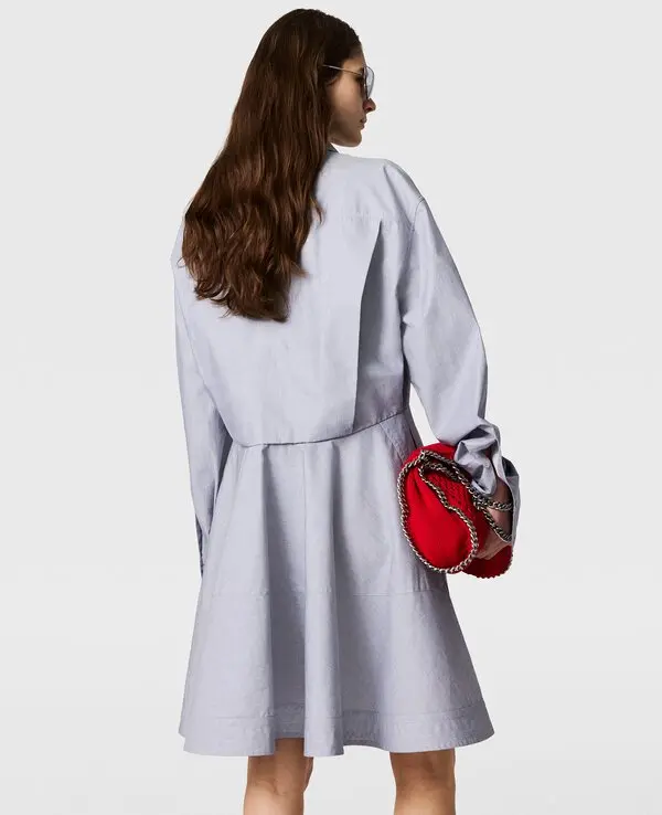 Stella McCartney Fitted Chambray Shirt Dress