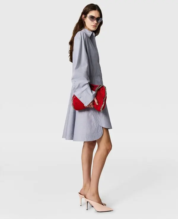 Stella McCartney Fitted Chambray Shirt Dress