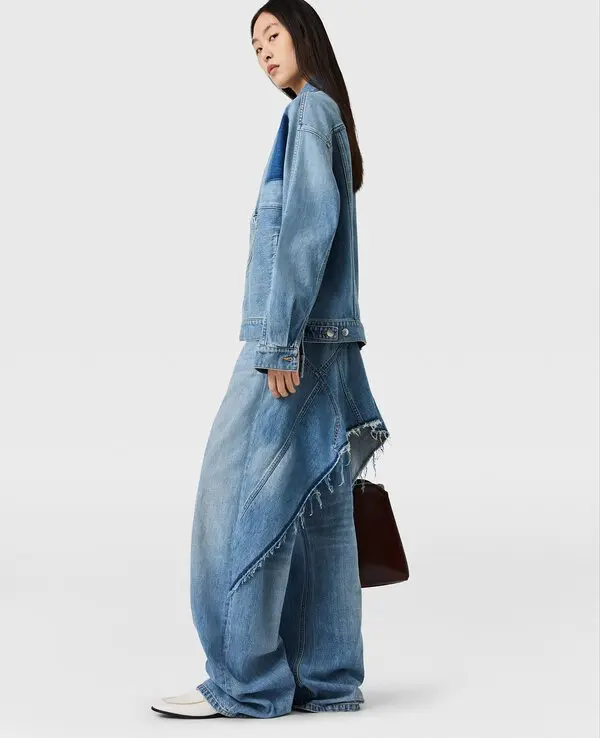 Stella McCartney Pure. Tech Deconstructed Denim Jacket