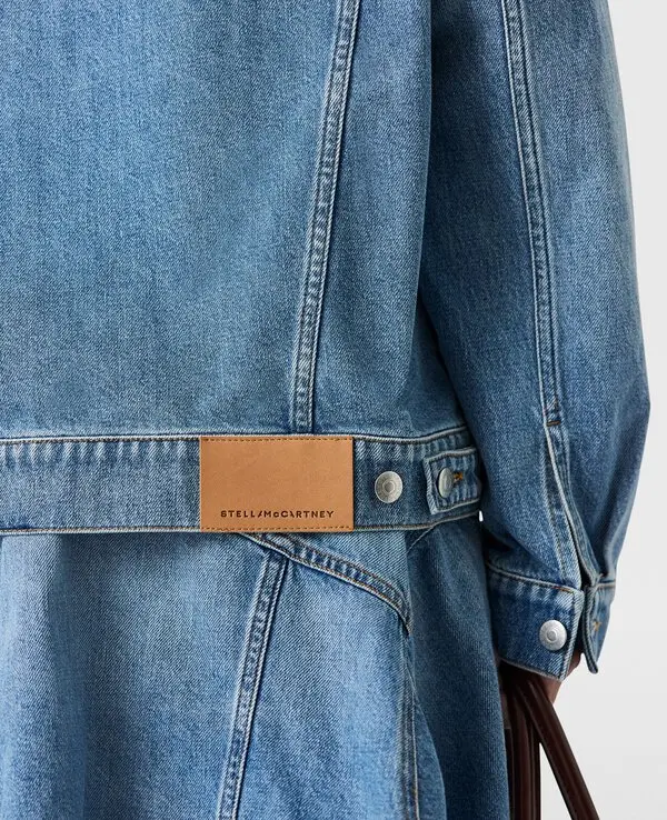 Stella McCartney Pure. Tech Deconstructed Denim Jacket