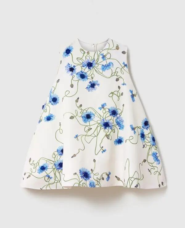 Stella McCartney Embroidered A-line Dress