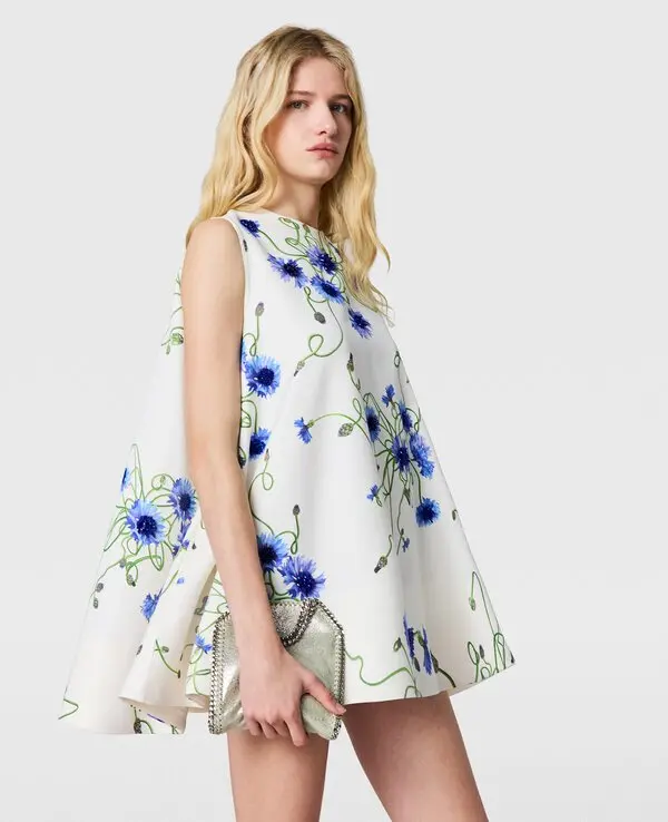 Stella McCartney Embroidered A-line Dress