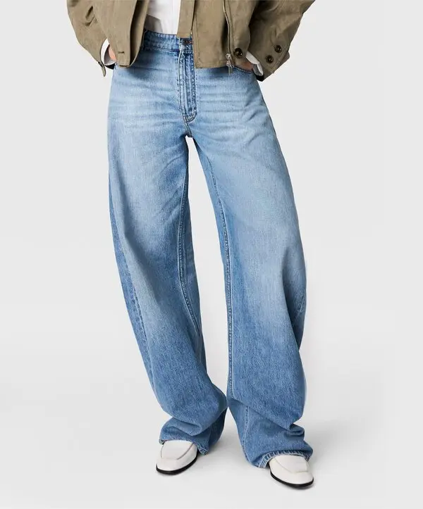 Stella McCartney Pure Tech Relaxed Curve Jeans
