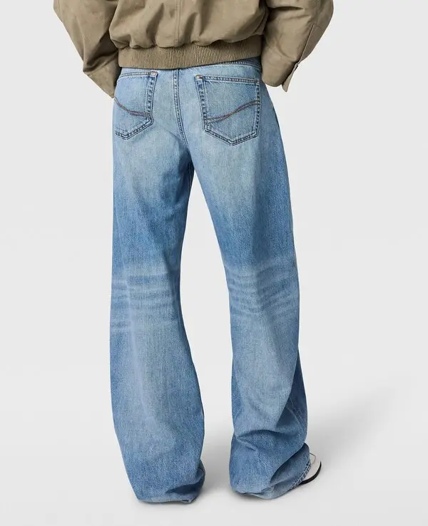 Stella McCartney Pure Tech Relaxed Curve Jeans