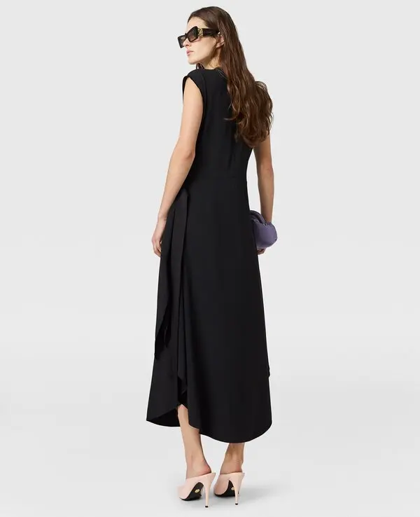 Stella McCartney Envers Satin Long Shift Dress