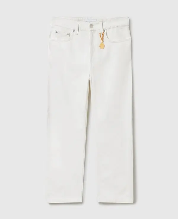 Stella McCartney Cropped Barrel-leg Jeans