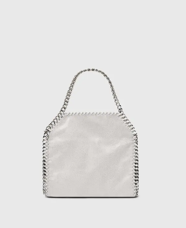 Stella McCartney Falabella Mini Tote Bag - Pearl Grey