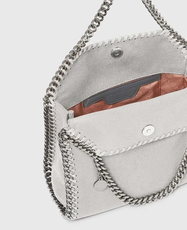 Stella McCartney Falabella Mini Tote Bag - Pearl Grey