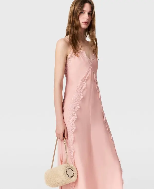 Stella McCartney Lace-trimmed Midi Dress