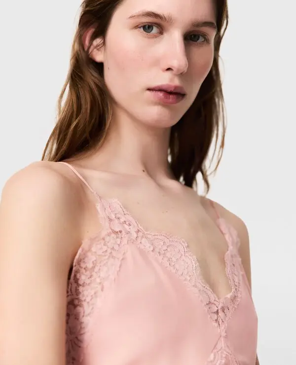Stella McCartney Lace-trimmed Midi Dress