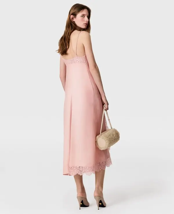 Stella McCartney Lace-trimmed Midi Dress