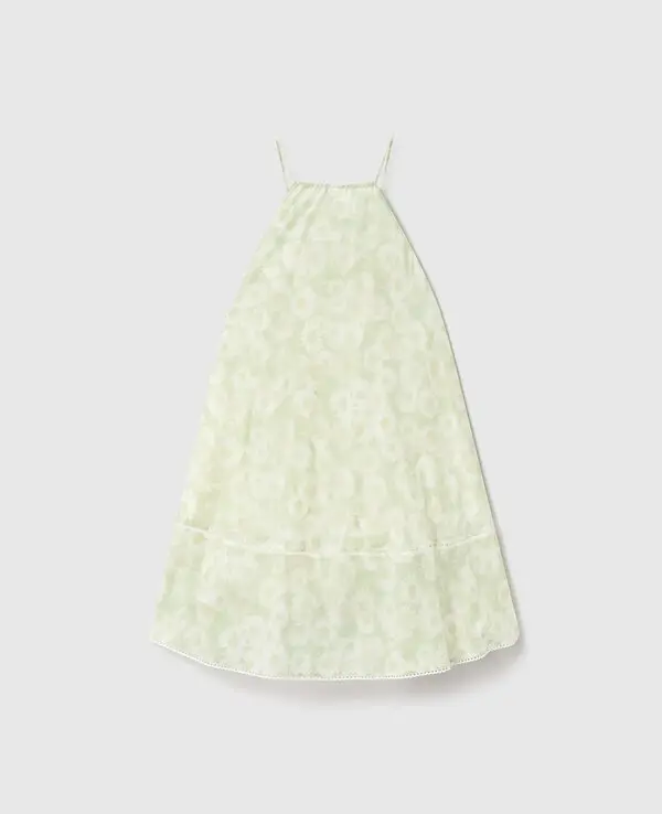 Stella McCartney Daisy Print Halterneck Mini Dress