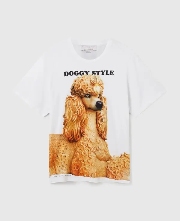 Stella McCartney X Jeff Koons "doggy Style" Graphic T-shirt - Pure White