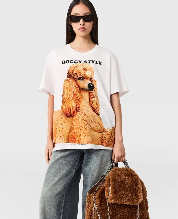 Stella McCartney X Jeff Koons "doggy Style" Graphic T-shirt