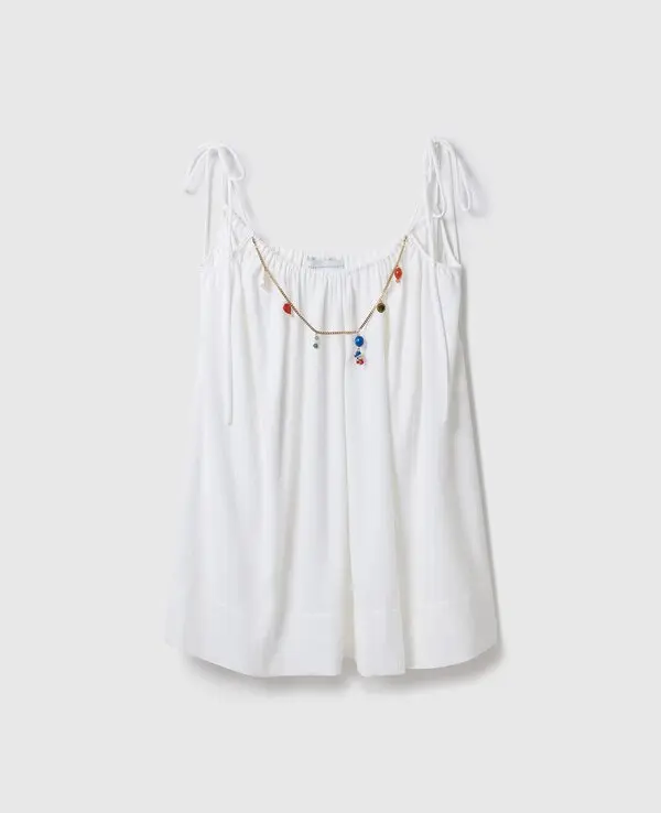Stella McCartney Bead-embellished Mini Dress