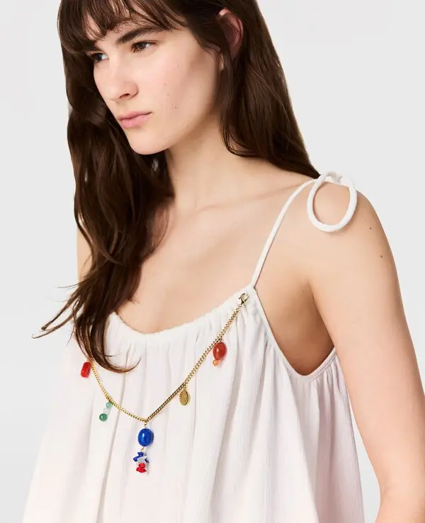 Stella McCartney Bead-embellished Mini Dress