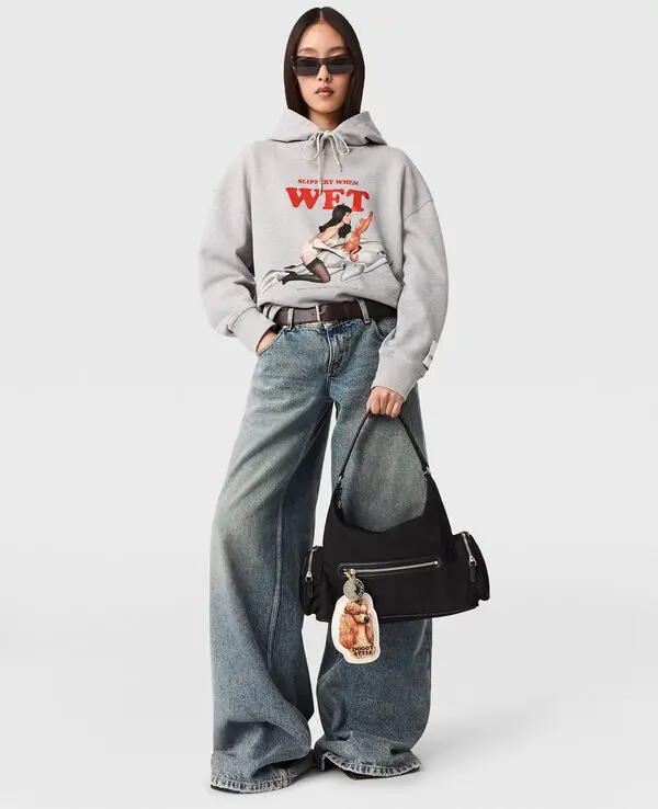 Stella McCartney X Jeff Koons "slippery When Wet" Organic Cotton Hoodie