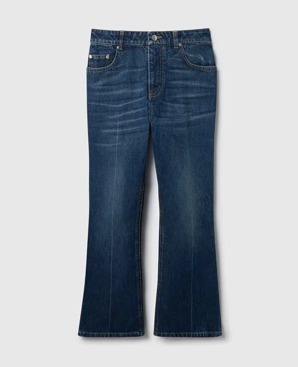 Stella McCartney Cropped Kick Jeans