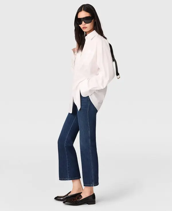 Stella McCartney Cropped Kick Flare Jeans