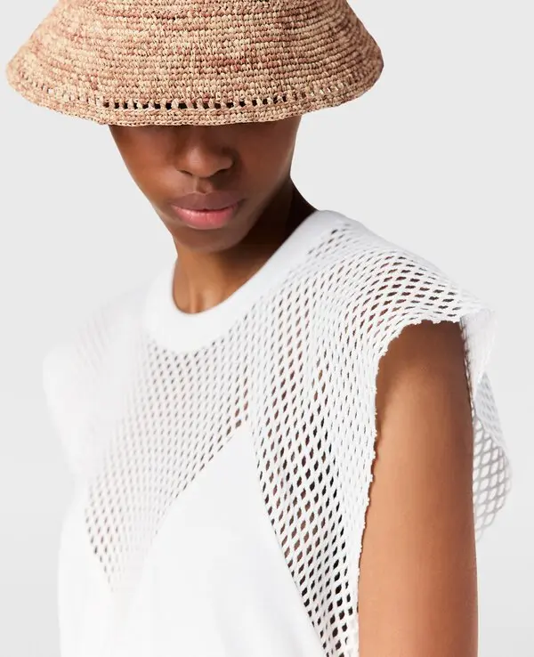 Stella McCartney A-line Mini Dress With Net Panels
