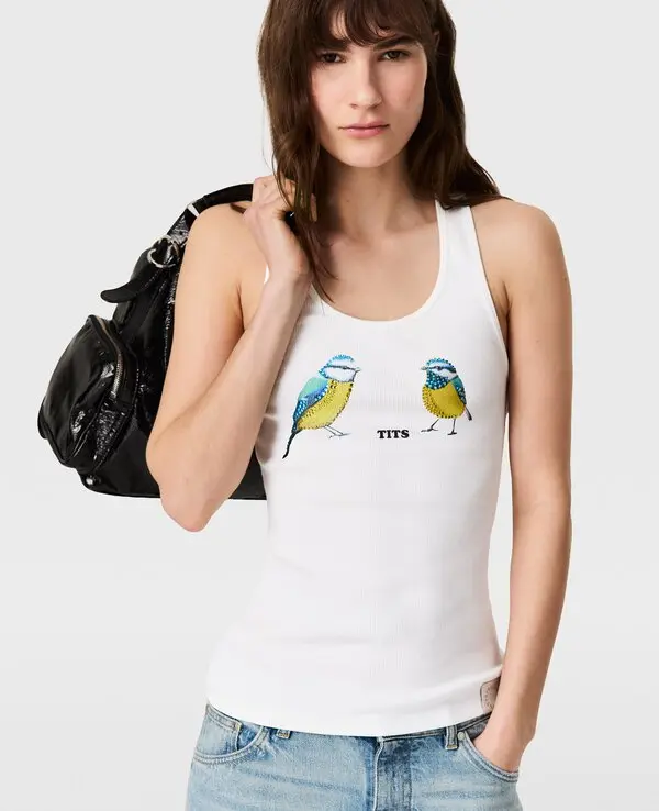 Stella McCartney Graphic Tank Top