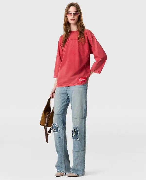 Stella McCartney Superstar Cotton Football T-shirt