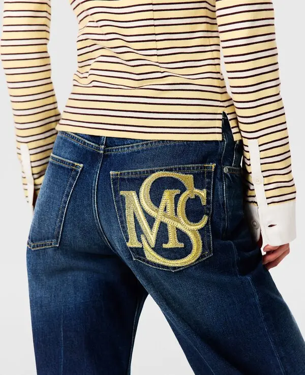 Stella McCartney Stripe Crest-embroidered Polo
