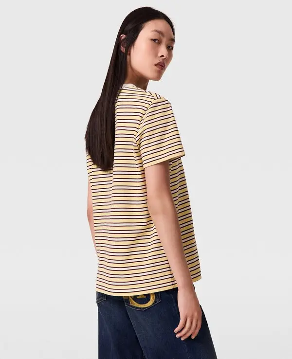 Stella McCartney Crest-embroidered T-shirt