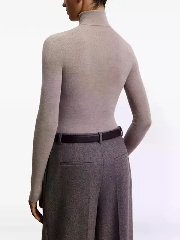 12 STOREEZ Ribbed Merino-wool Sweater