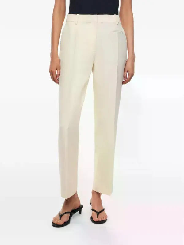 12 STOREEZ Plaza Pressed-crease Trousers