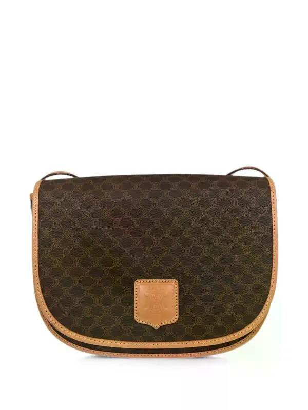 Celine 1990-2000s Macadam Shoulder Bag