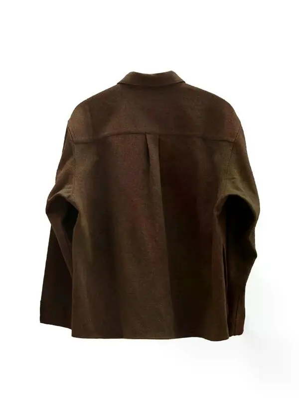 AVIVA JIFEI XUE Boxy Double-breasted Shirt Jacket