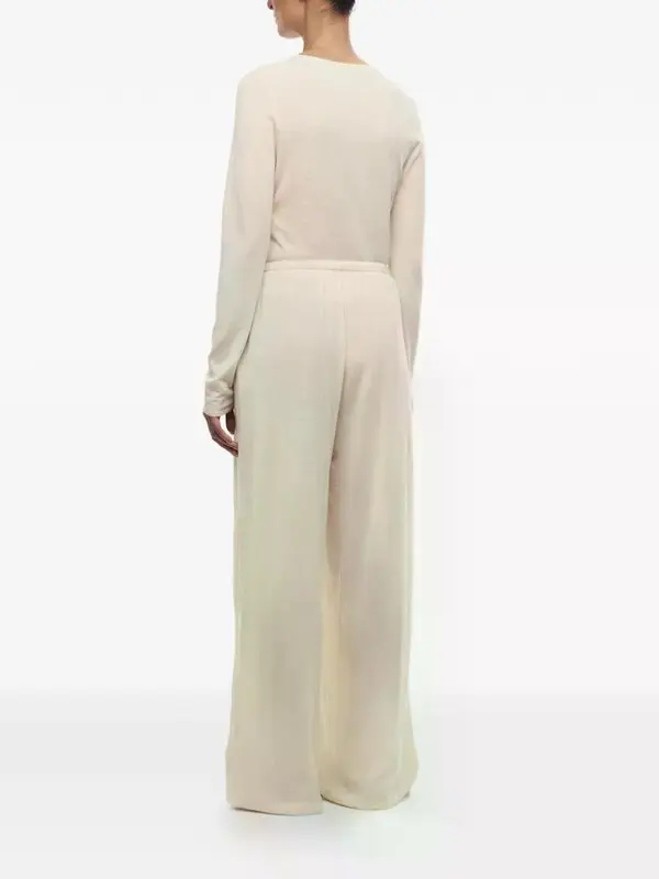 12 STOREEZ Camelia Drawstring Wide Leg Trousers